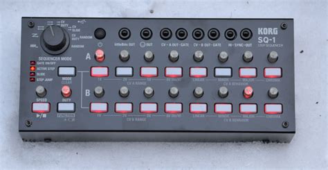Test Korg Sq 1 Analoger Step Sequencer Amazona De