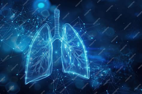 Radiological Imaging Tomography Chest With Human Lungs In Digital Scan Of Patient Disease Lung