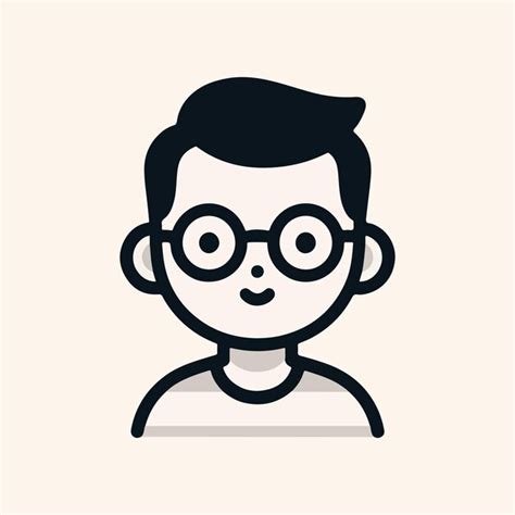 Vector De La Cara Del Hombre Vector Premium