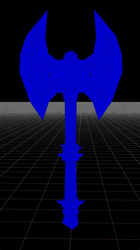 3d Model Game Assets Ax Model Vr Ar Low Poly Cgtrader