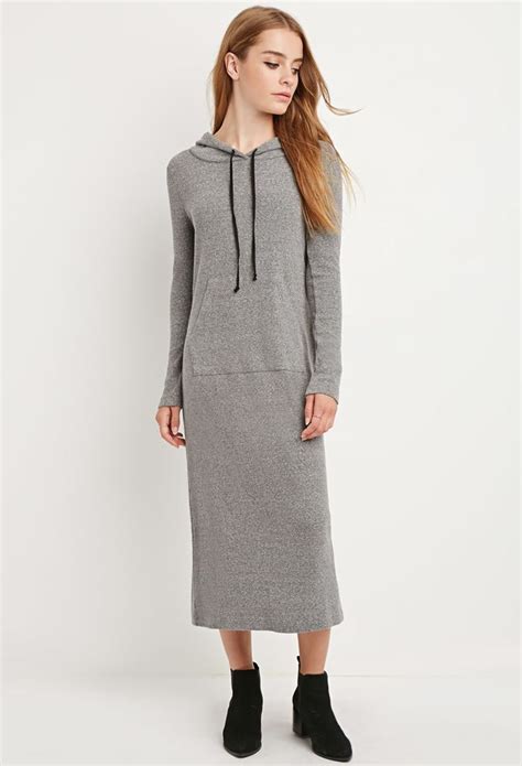 Hoodie Maxi Dress Hoodie Maxi Dress Outfit Hooded Maxi Dress