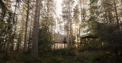 Swedens Trakt Forest Hotel Is A Rustic Woodland Retreat Maxim