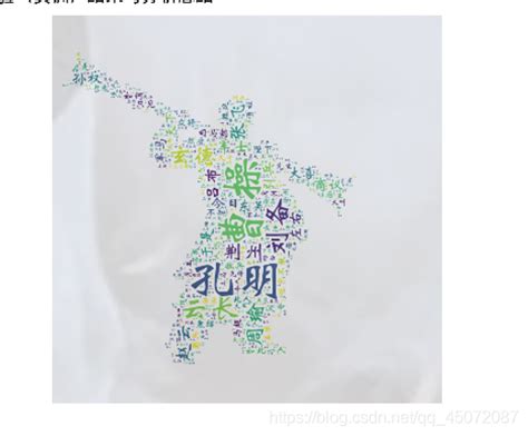 Python——三国演义 制作词云三国人物词云图片python Csdn博客