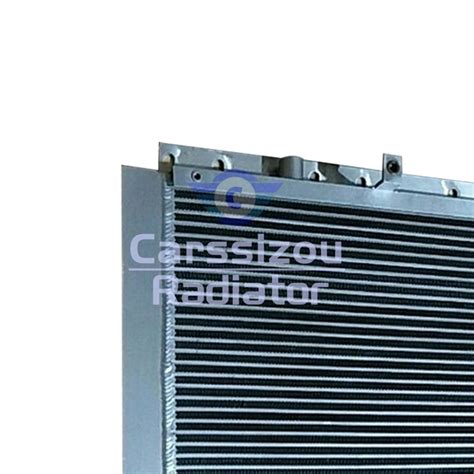 SK200 6 Kobelco Excavator Spare Parts 35KG Alu Hydraulic Oil Radiator