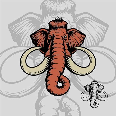 Premium Vector Mammoth