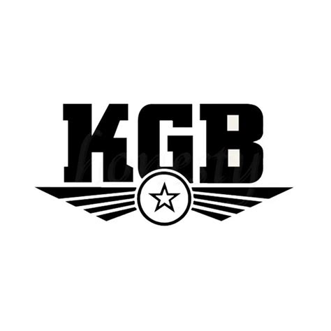 Kgb Flag Car Sticker For Wall Home Glass Window Door Laptop Auto Truck