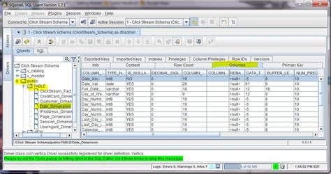Connecting To Vertica With Squirrel Sql Client Tom Gendron