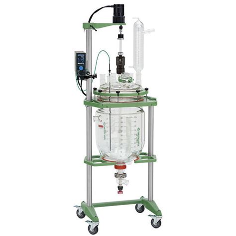 50l Process Reactors Cylindrical Squatty 400mm Jacketed Electric