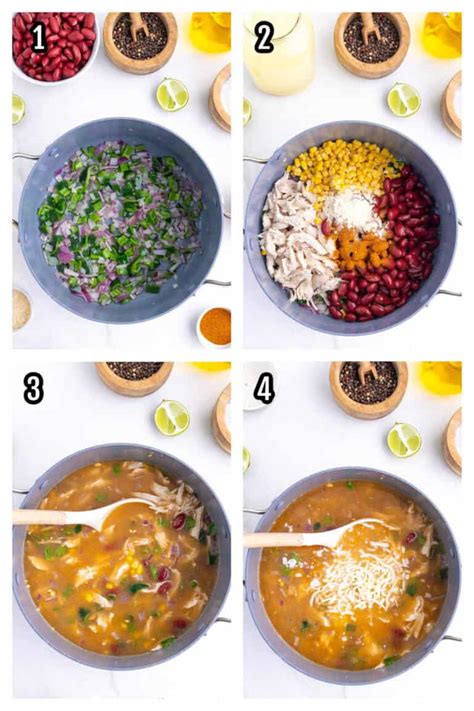 Creamy Chicken Poblano Soup—a Bowl Of Spicy Cheesy Comfort