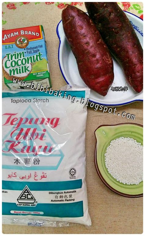 Bibi S Baking Journey Sweet Potato Sago Kueh