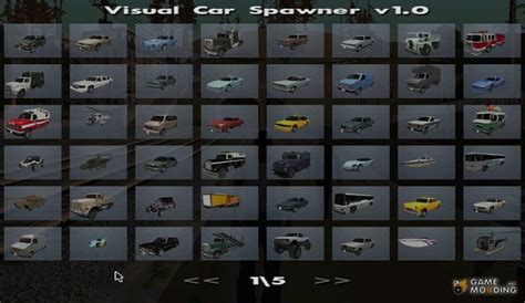 Visual Car Spawner SA V GTAind Mod GTA Indonesia