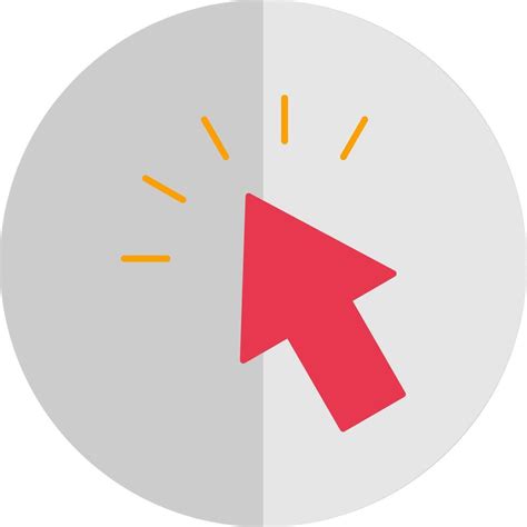 Mouse Cursor Flat Scale Icon 42936232 Vector Art At Vecteezy