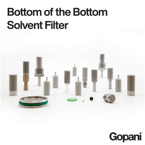 Gopani Bottom Of The Bottle Solvent Filter At ₹ 1000piece In Ahmedabad Id 26149064230