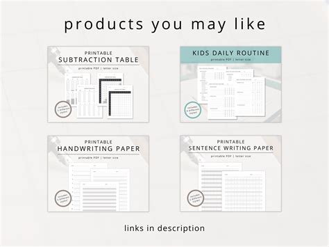 Printable Addition Table For Learning Elementary Math Numbers