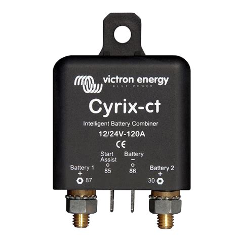 Victron Energy Cyrix Ct 12 24V 120A Intelligent Battery Combiner Retail VOLTAICO Dealer Portal