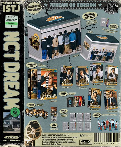 Nct Dream 3rd Full Album Istj 7dream Qr Ver