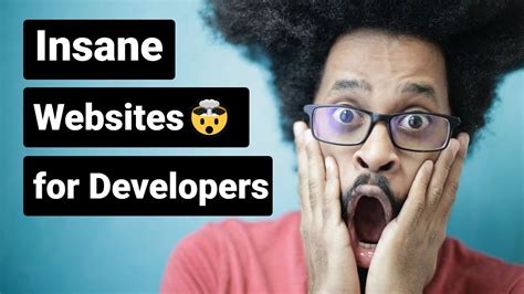 Insane 🤯 Websites 🌐 For Developers 👨‍💻 Youtube
