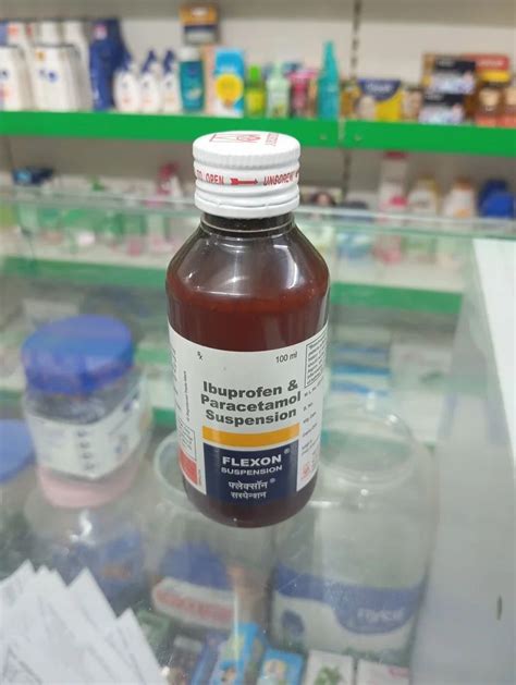 Flexon Suspension At ₹ 5640bottle Paracetamol Suspension In New
