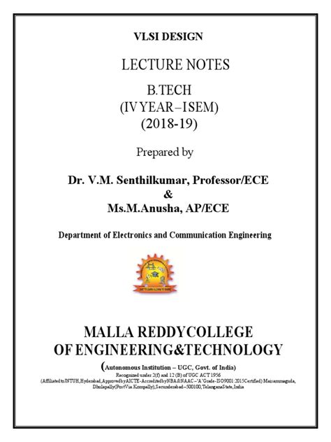 Vlsi Design Pdf Mosfet Field Effect Transistor