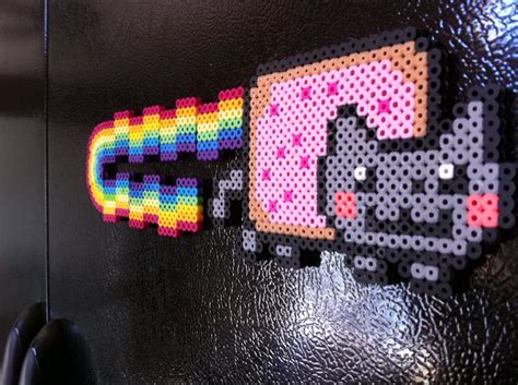 Nyan Cat Fridge Magnet Set Gadgetsin
