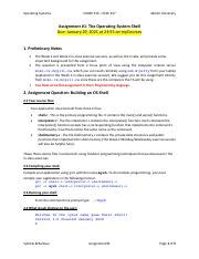 Assignment1 Winter2021 Pdf Operating Systems COMP 310 ECSE 427
