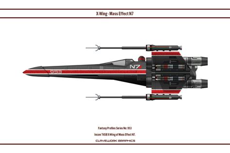 Fantasy 953 X Wing Mass Effect N7 By Claveworks On Deviantart