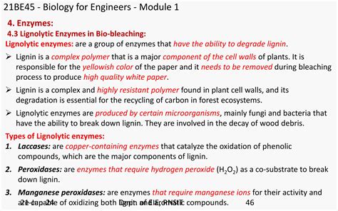 Bboc407 Module 1 Pptx Biology For Engineers Pptx
