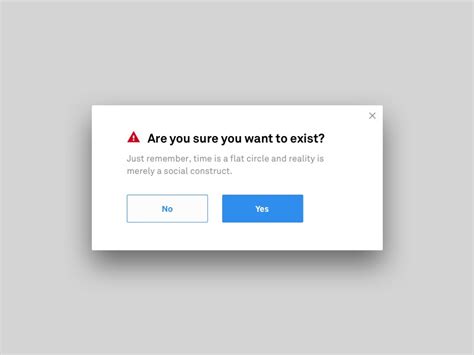 Modal UI By Matt Gelfand On Dribbble