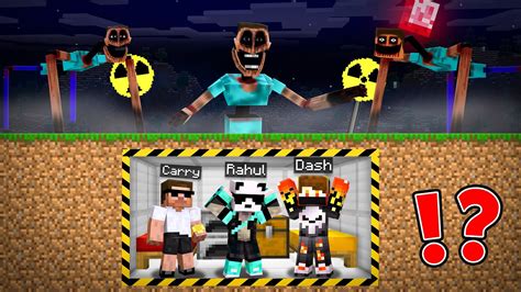 We Created Bunker To Survive Spider Mimic Dweller In Minecraft Minecraft Videos