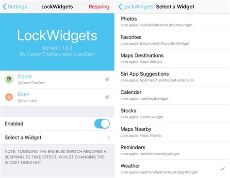 Pin Any Today Widget On The Lock Screen With LockWidgets