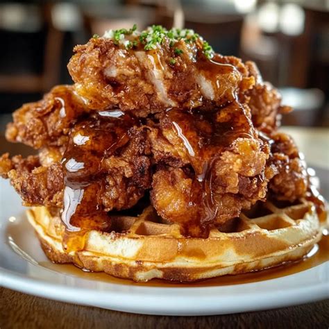 Southern Fried Chicken And Waffles Taste Swift