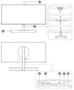 HUAWEI ZQE-CBA Gaming Monitor User Guide