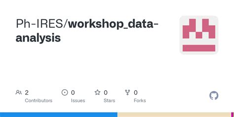 Workshopdata Analysislecturegitintroreadmemd At Main · Ph Ires