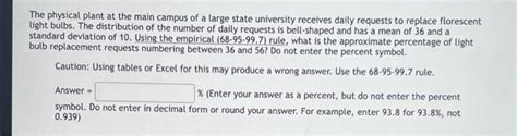 solved suppose a normally distributed set of data with 3200