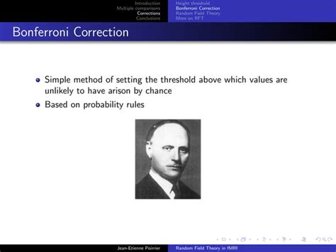 Random Field Theory In Functional Imaging Ppt
