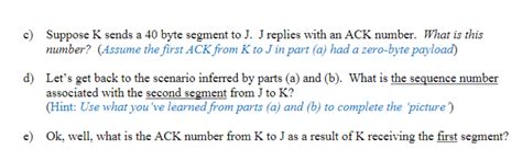 Solved Consider The Following Showing Two End Points Whom Chegg Com