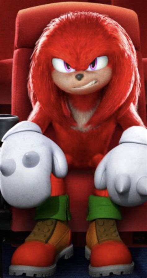 Knuckles The Echidna In Sonicmovie 2