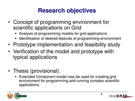 Ppt Component Based Grid Environment For Programming Scientific Applications Powerpoint