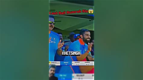 Cricket Cricketlover Bumrah Hedshot Sex Bumrah Bumrah Virat Kohli Tindshortvideo
