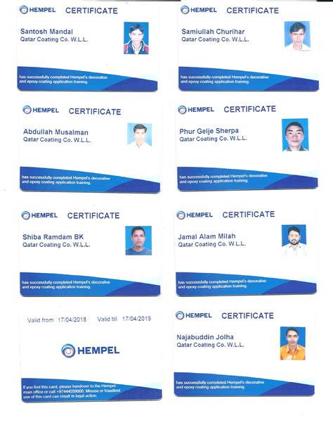 Qaqc Certificate Qatar Coating Co And Suroor Baliyoor