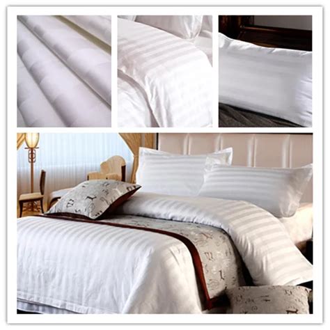 Hotel Textile 100 Cotton Bedding Hs Code 250 Tc White Stripe Satin Fabric Buy Hs Code Cotton