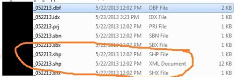 When I Export Shapefiles From Arcmap There Appears To Be No Xml File