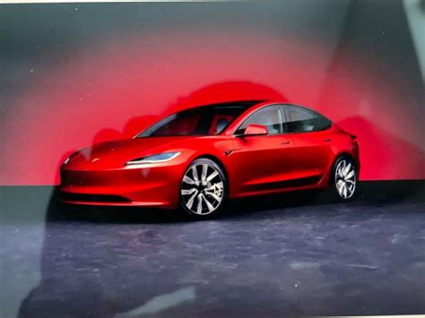 This Looks To Be The Refreshed 2024 Tesla Model 3 Carscoops
