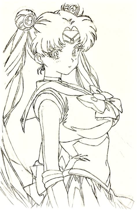 I4teruz Sailor Moon Tsukino Usagi Bishoujo Senshi Sailor Moon Commentary Request Graphite