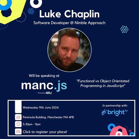 Luke Chaplin On Linkedin ⭐️⭐️ Manc Js Summer Edition Brighthr ⭐️⭐️
