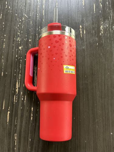 Stanley Valentines Day 2025 Sweet Hearts 40oz Tumbler Red Ruby Authentic Target Ebay