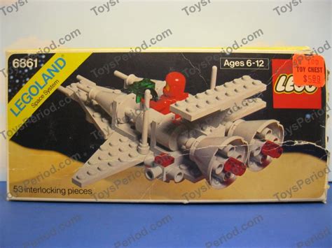 Space Theme Sets Lego 6861 X1 Patrol Craft Vintage Space Ship Set