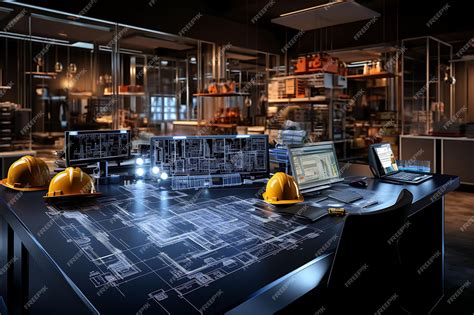Premium Photo Backdrop Of Engineering Laboratory Backdrop Blueprint