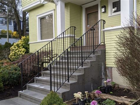 Traditional Iron Guard Railings For Front Steps Blackbird Iron And Design