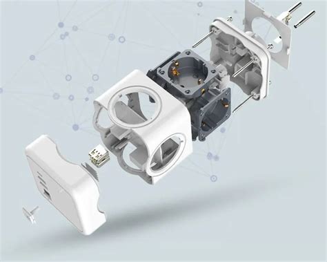 Split Socket With Wireless Charging Itts